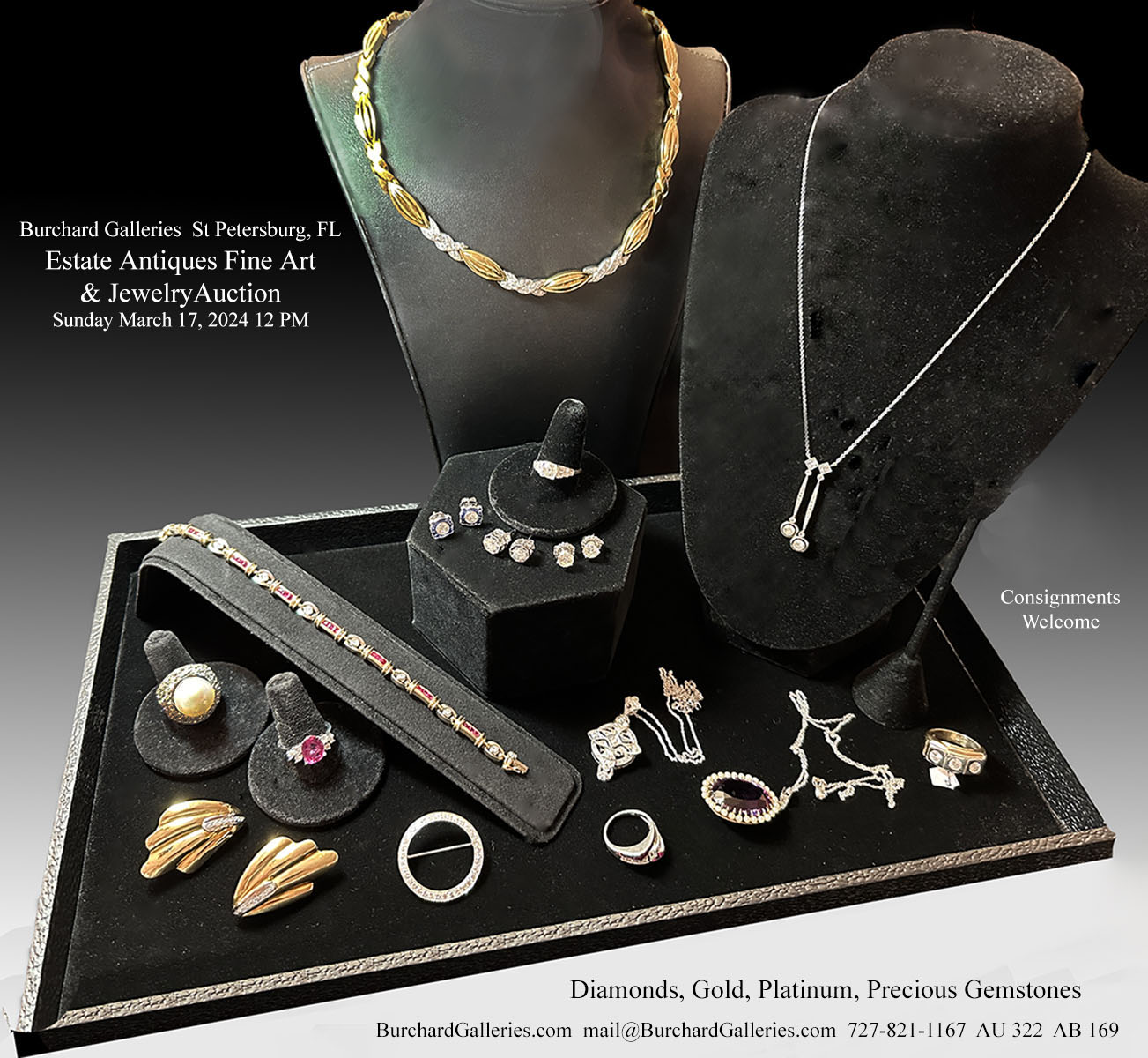 !antique Auction Calendar - Burchard Galleries